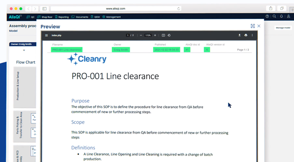 2 clever new features in support of quality manuals - AlisQI